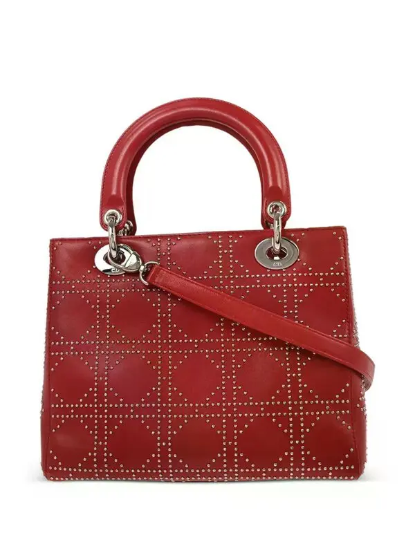 Dior Lady Handbag - Red