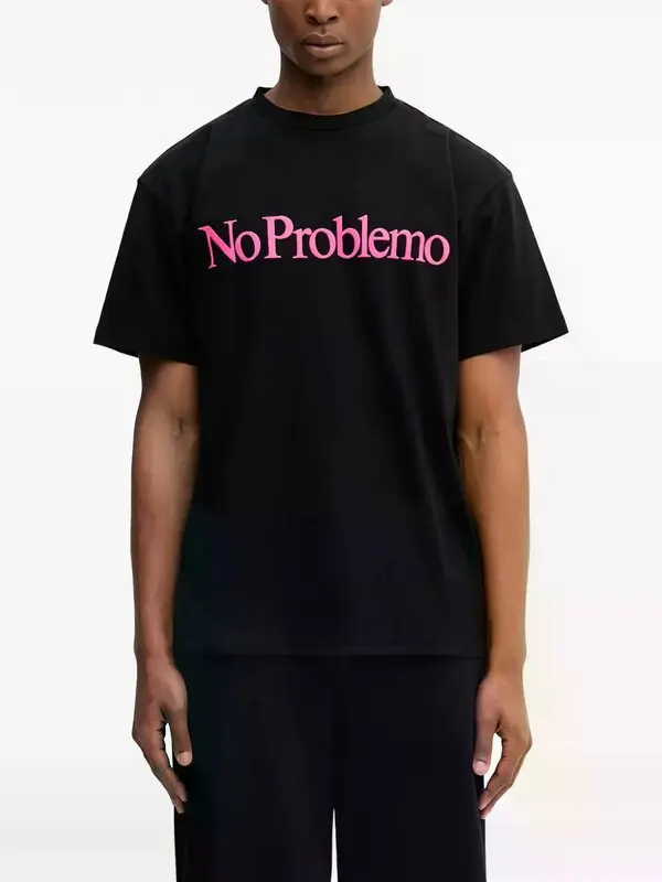 NO PROBLEMO Logo Print T-shirt
