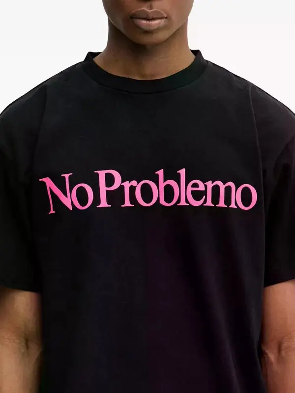 NO PROBLEMO Logo Print T-shirt