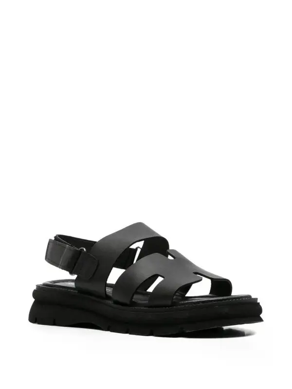 SERGIO MORETTI FIRENZE Touch-strap Chunky-sole Sandals