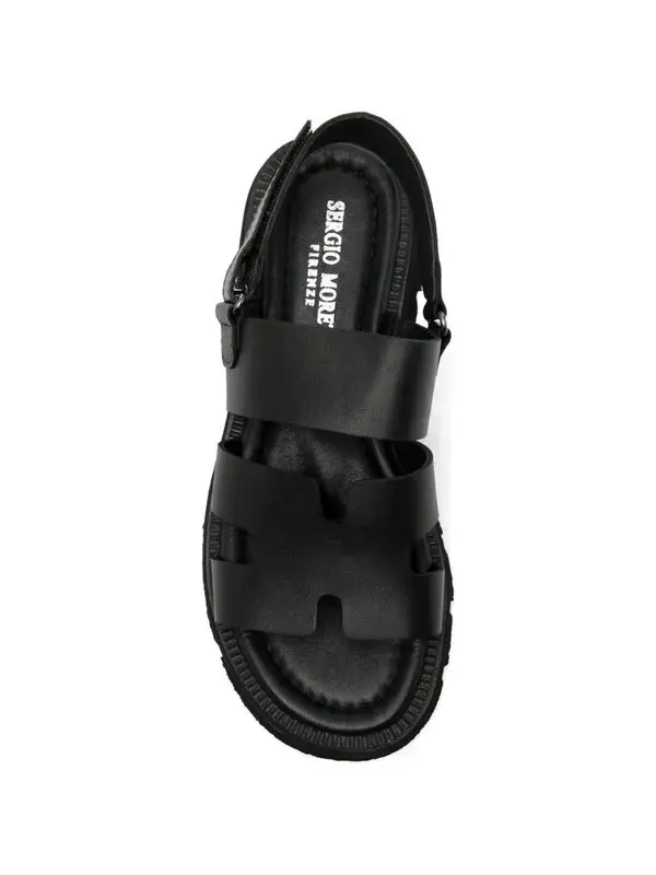 SERGIO MORETTI FIRENZE Touch-strap Chunky-sole Sandals