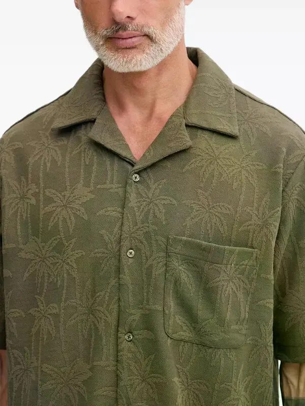 Guess Palm-tree Short-sleeve Shirt