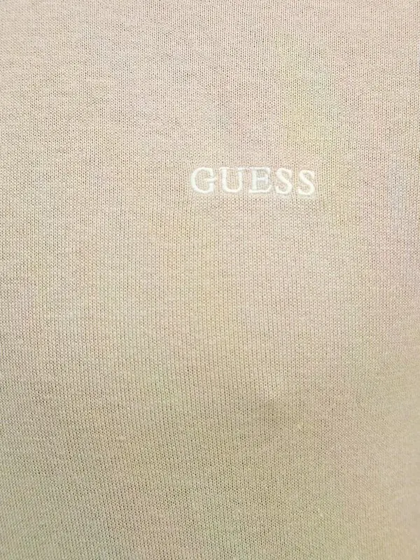 Guess Logo Embroidered Short-sleeve Sweater