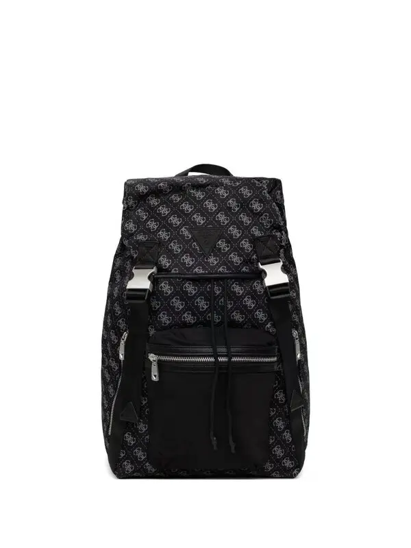 Guess Berlin Logo-print Backpack - Black