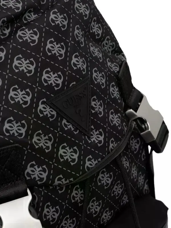 Guess Berlin Logo-print Backpack - Black