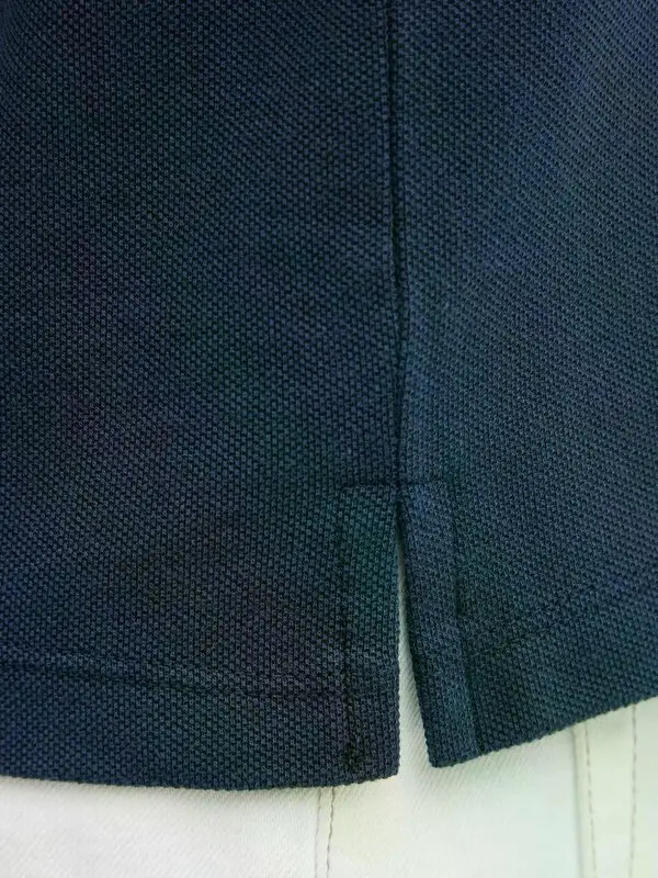 Guess Striped-detail Polo Shirt