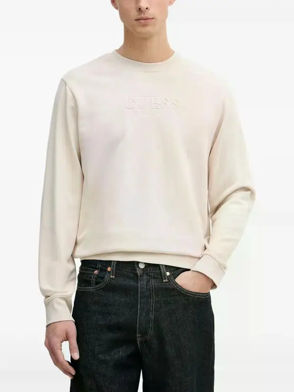 Guess Embroidered Logo Sweatshirt