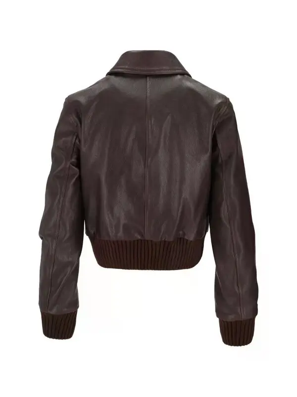 LA ROSE Capra Ribbed-trim Jacket
