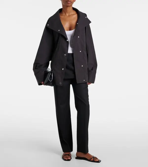 TOTEME Cotton-blend Jacket - Black