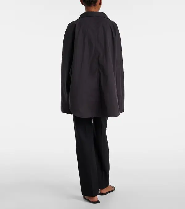 TOTEME Cotton-blend Jacket - Black