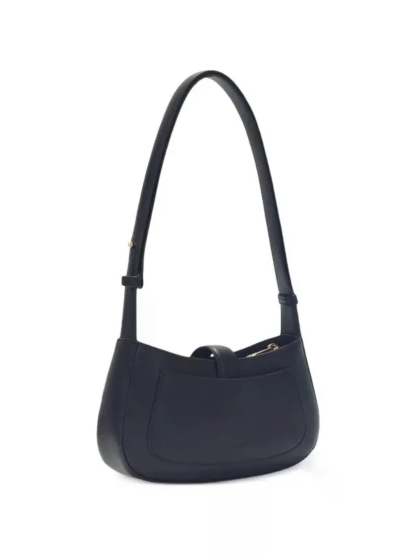 Furla Mianova Leather Shoulder Bag - Blue