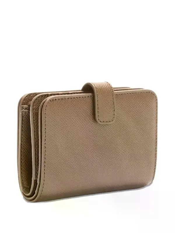 Furla Medium Classic Compact Leather Wallet - Brown