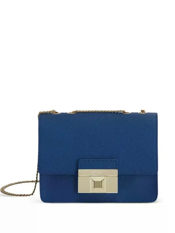Furla Mini Venere Leather Crossbody Bag - Blue
