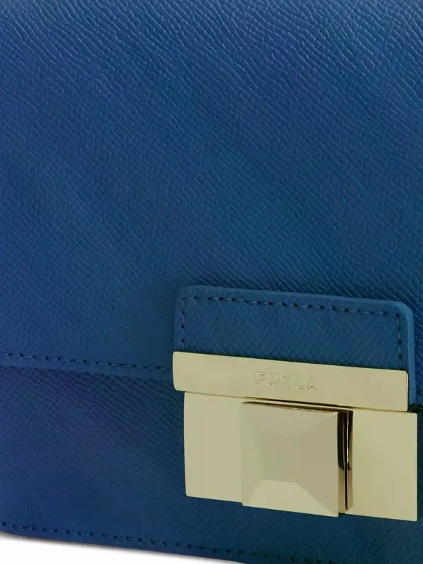 Furla Mini Venere Leather Crossbody Bag - Blue