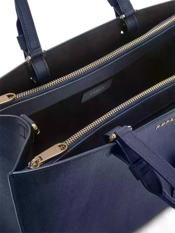 Furla Large Deva Leather Tote Bag