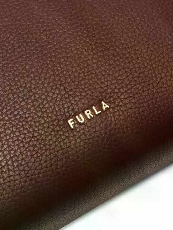 Furla S Atmosfera Dome Leather Tote Bag