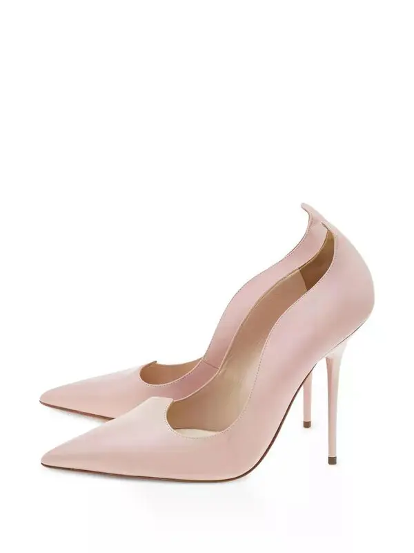 Versace Leather Pointed-toe Heeled Pumps
