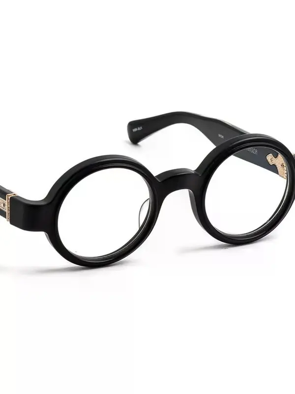 Matsuda Engraved Arm Round Frame Glasses