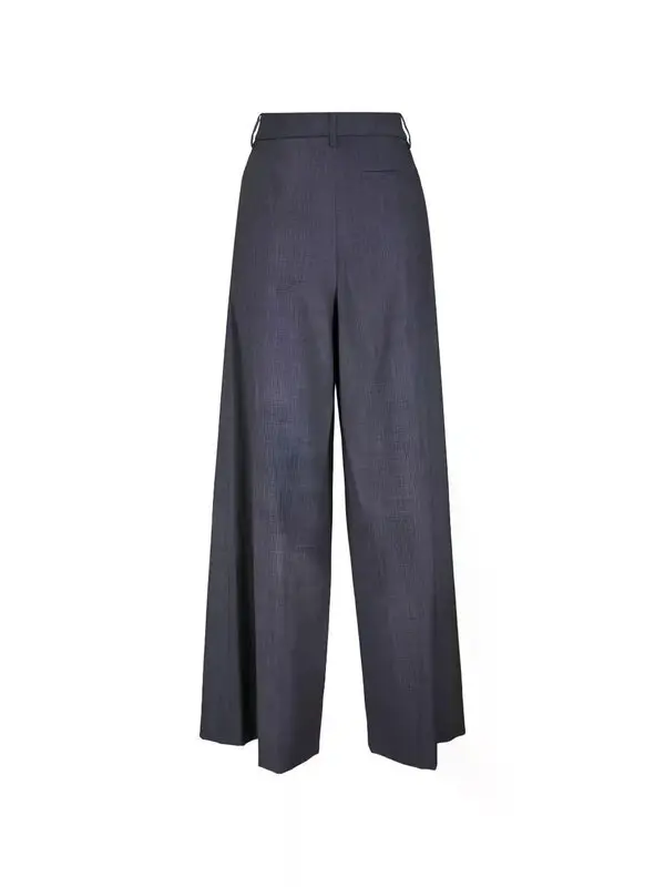 TWP Pleated Wide-leg Trousers