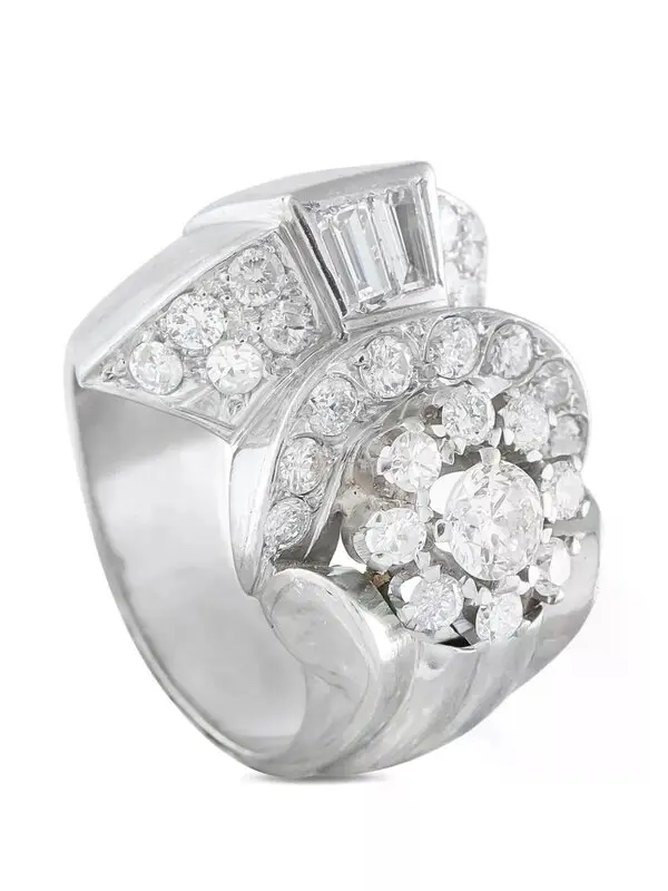 LB EXCLUSIVE 1.65 Ctw Diamond Ring - Silver
