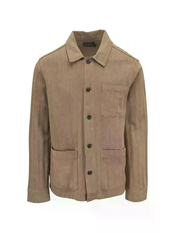 Faherty Brand Button-down Patch-pocket Jacket