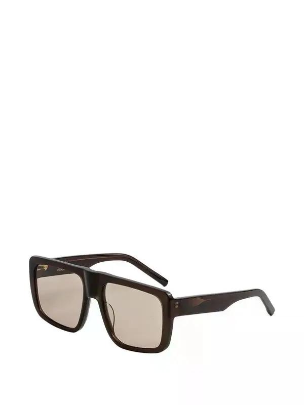 KALEOS Bender Square Frame Sunglasses - Brown