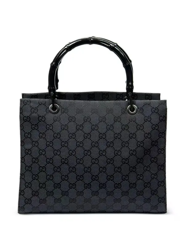 Gucci Bamboo Gg Tote Bag