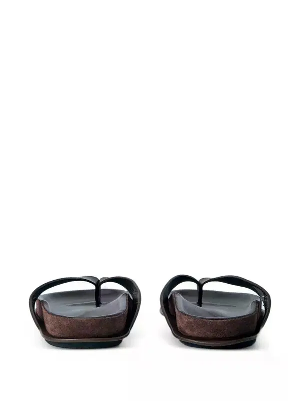 Jacquemus Tatanes Leather Thong Sandals
