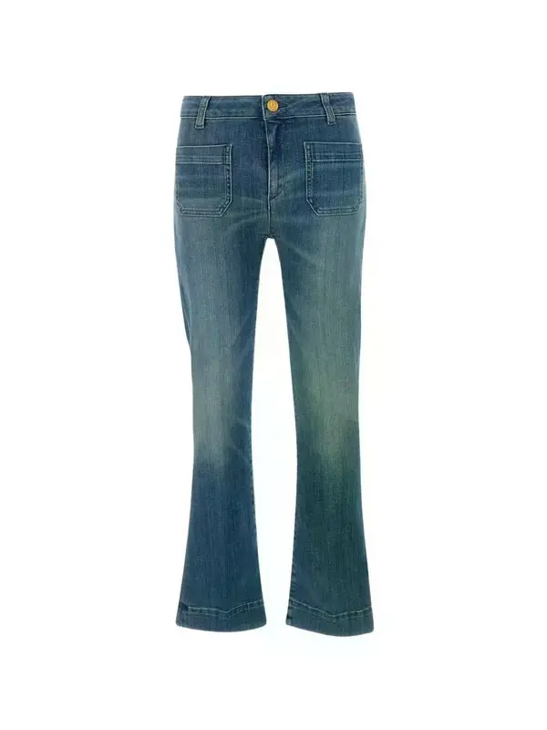 Seafarer Françoise Patch-pocket Jeans - Blue