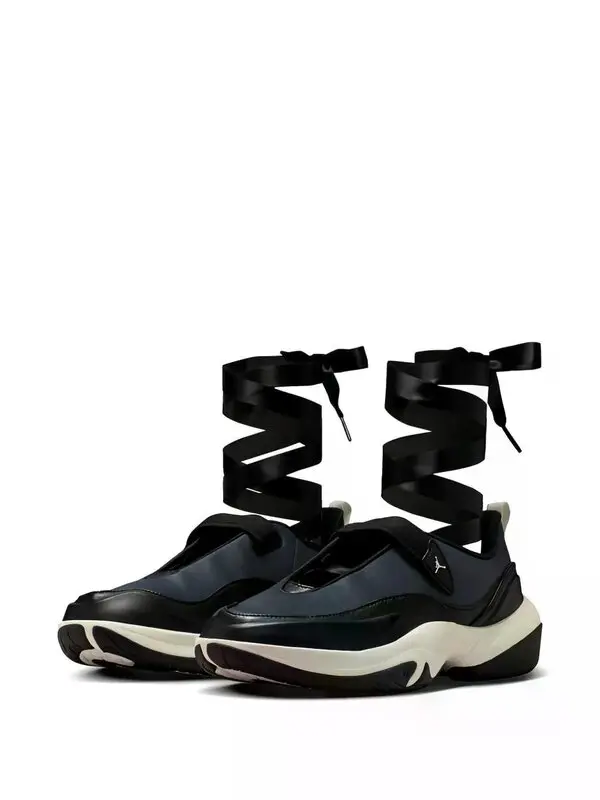 JORDAN Pointe Ribbon-tie Sneakers