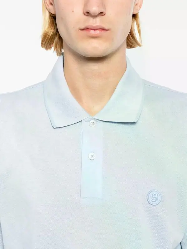 BOSS Logo-embroidered Polo Shirt