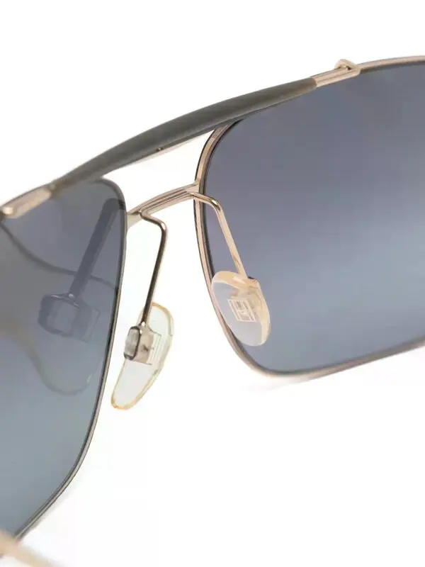 Tommy Hilfiger Double-bridge Rectangle-frame Sunglasses