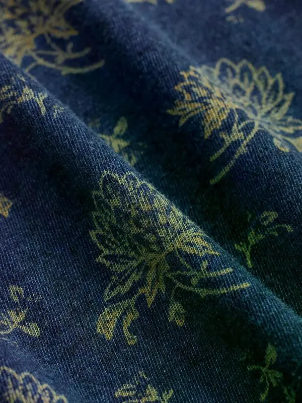 Ralph Lauren Floral Print Long Sleeve Crewneck T-shirt