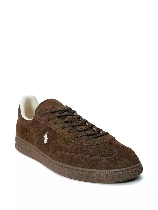 Polo Ralph Lauren Bedford Suede Lace-up Sneakers - Brown