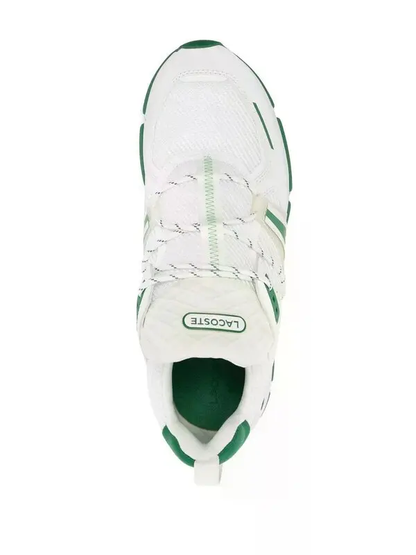 Lacoste Logo Print Low-top Sneakers - White