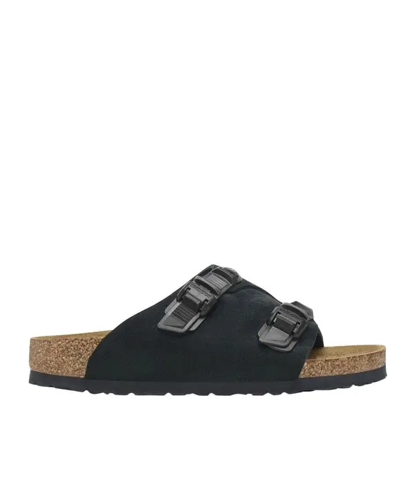 BIRKENSTOCK Zürich Tech Buckle Detailed Sandals - Black