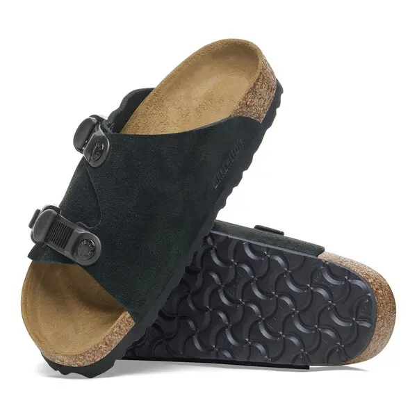 BIRKENSTOCK Zurich Tech Buckle Detailed Sandals - Black