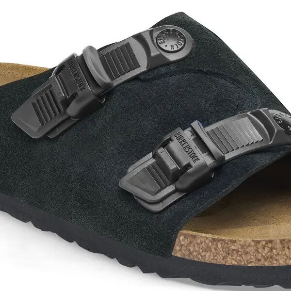 BIRKENSTOCK Zurich Tech Buckle Detailed Sandals - Black
