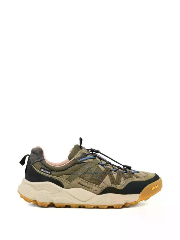 FLOWER MOUNTAIN Panelled Toggle-fastening Sneakers