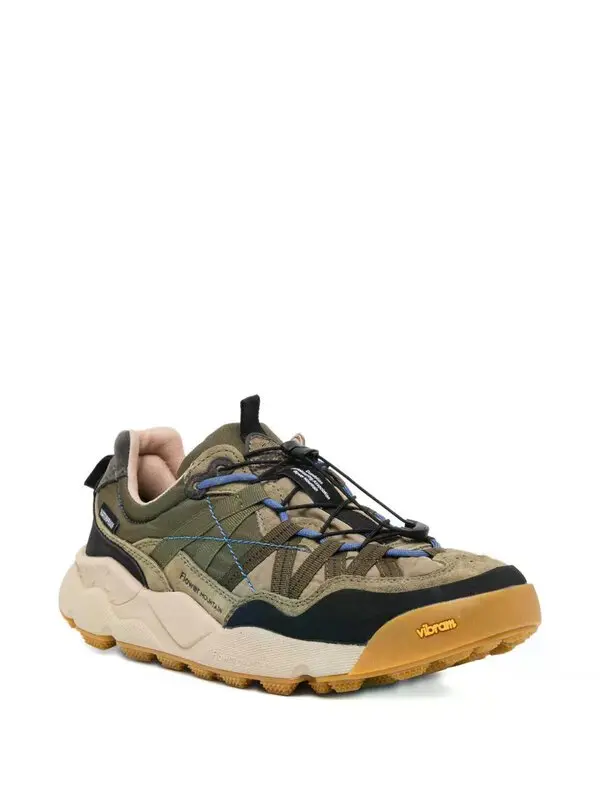 FLOWER MOUNTAIN Panelled Toggle-fastening Sneakers