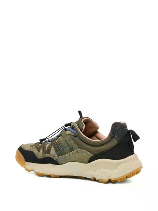 FLOWER MOUNTAIN Panelled Toggle-fastening Sneakers