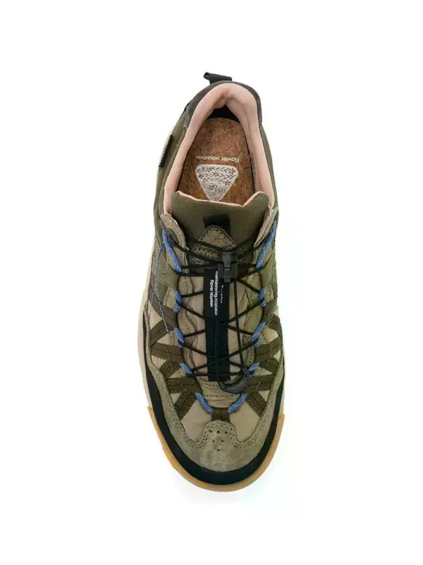 FLOWER MOUNTAIN Panelled Toggle-fastening Sneakers