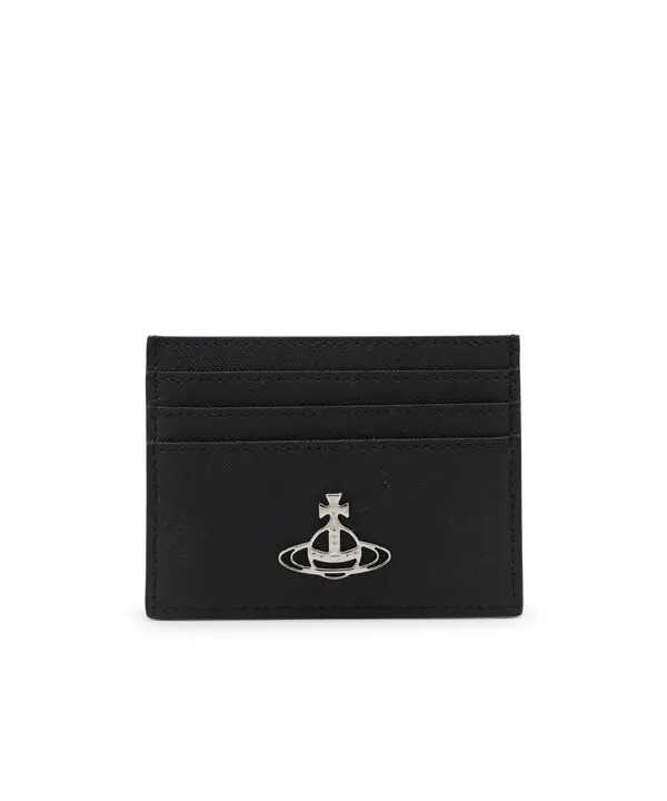 VIVIENNE WESTWOOD Logo Plaque Card Holder