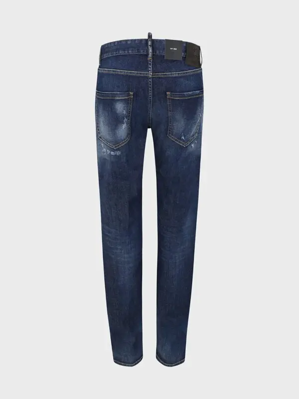 Dsquared2 Mid-rise Distressed Skinny Jeans