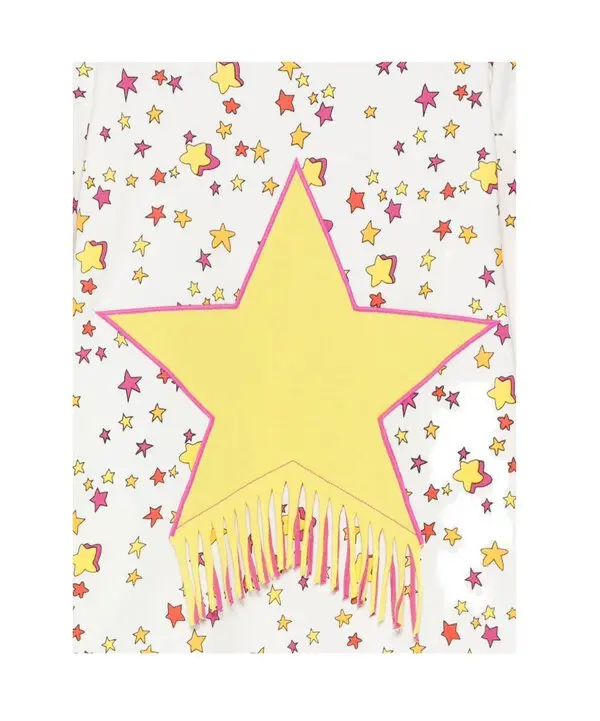 Stella McCartney Star-print Fringe Dress