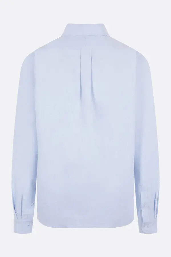 Kenzo Boke Flower Logo Embroidered Buttoned Shirt