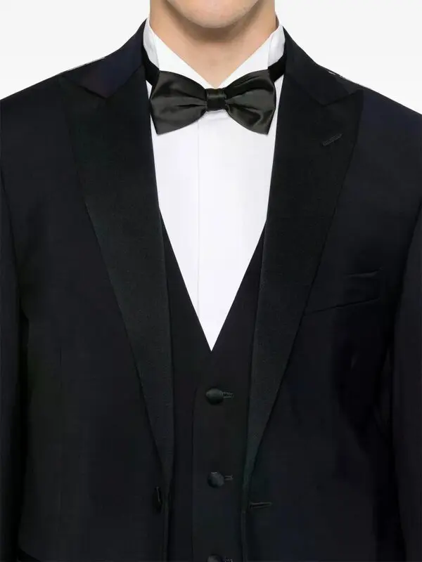 Corneliani Peak-lapel Single-breasted Suit - Blue