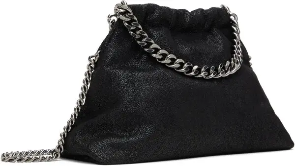 Stella McCartney Falabella Drawstring Crossbody Bag - Black