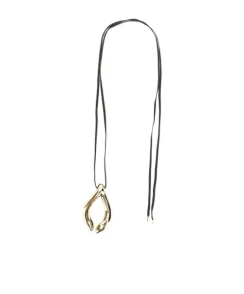 Tory Burch Wishbone Motif Necklace - Multicolor
