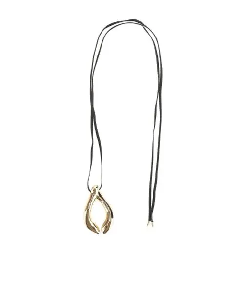 Tory Burch Wishbone Motif Necklace